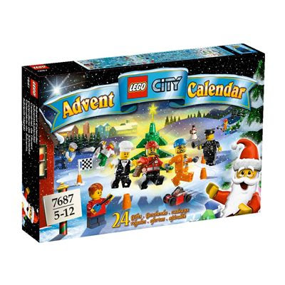 LEGO gosSIP: 220509 LEGO 7687 City Advent Calendar box art and pictures