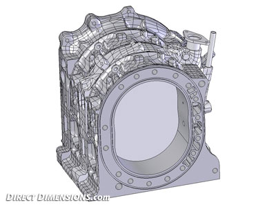 Direct Dimensions, Inc. Blog: Case Study: Engine Block Modeling