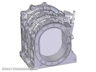 Direct Dimensions, Inc. Blog: Case Study: Engine Block Modeling