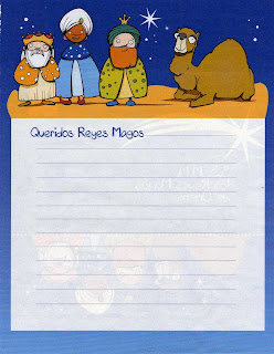 Spanish for Knights: Letter to the Three Wise Men - Carta a los Reyes Magos