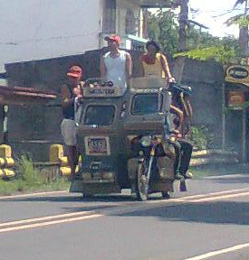 Arghentrock's A Taste of the Philippines: Tricycles Overloaded with ...