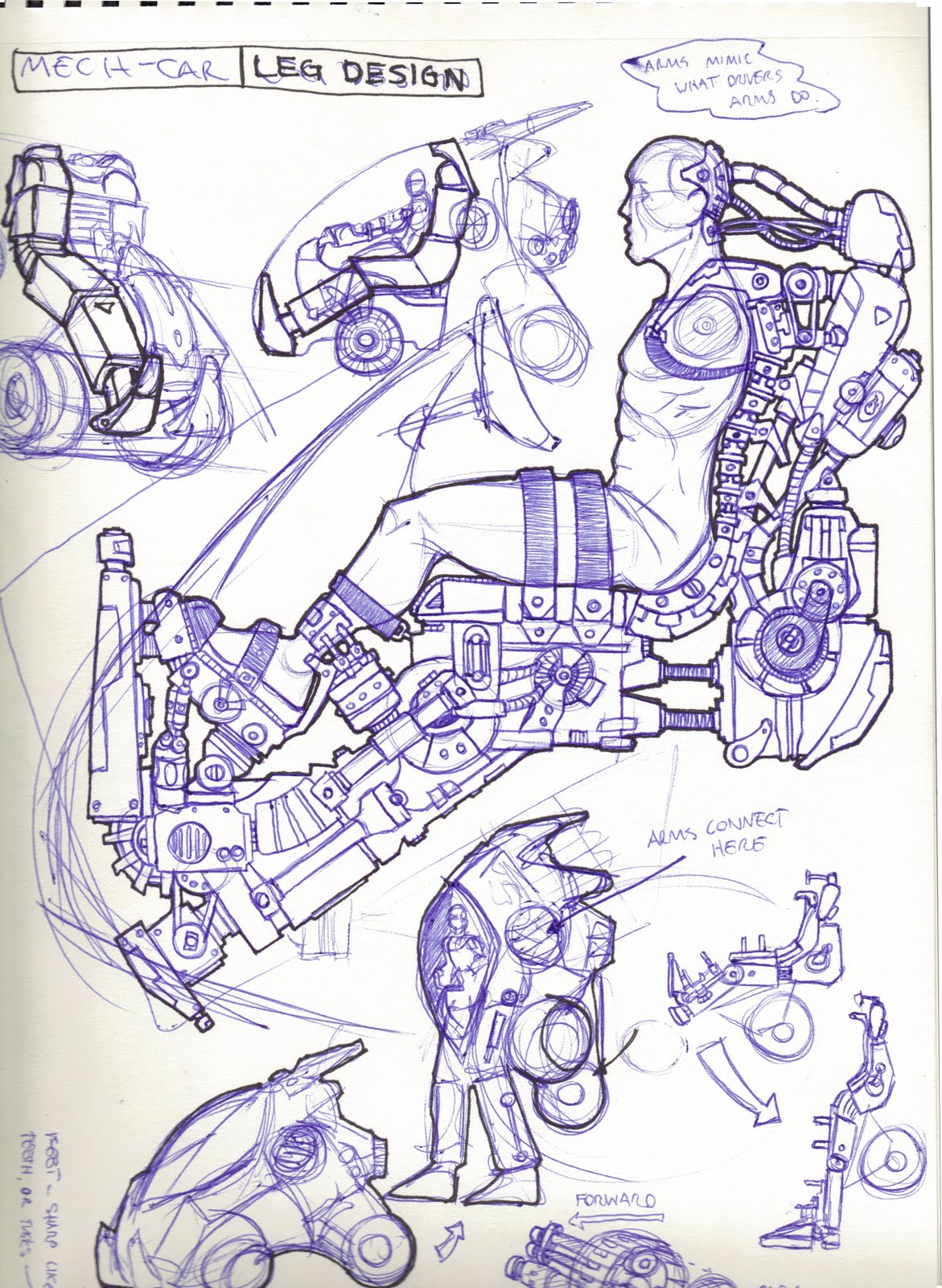 ConceptsWeekly: this week a mecha car thingy