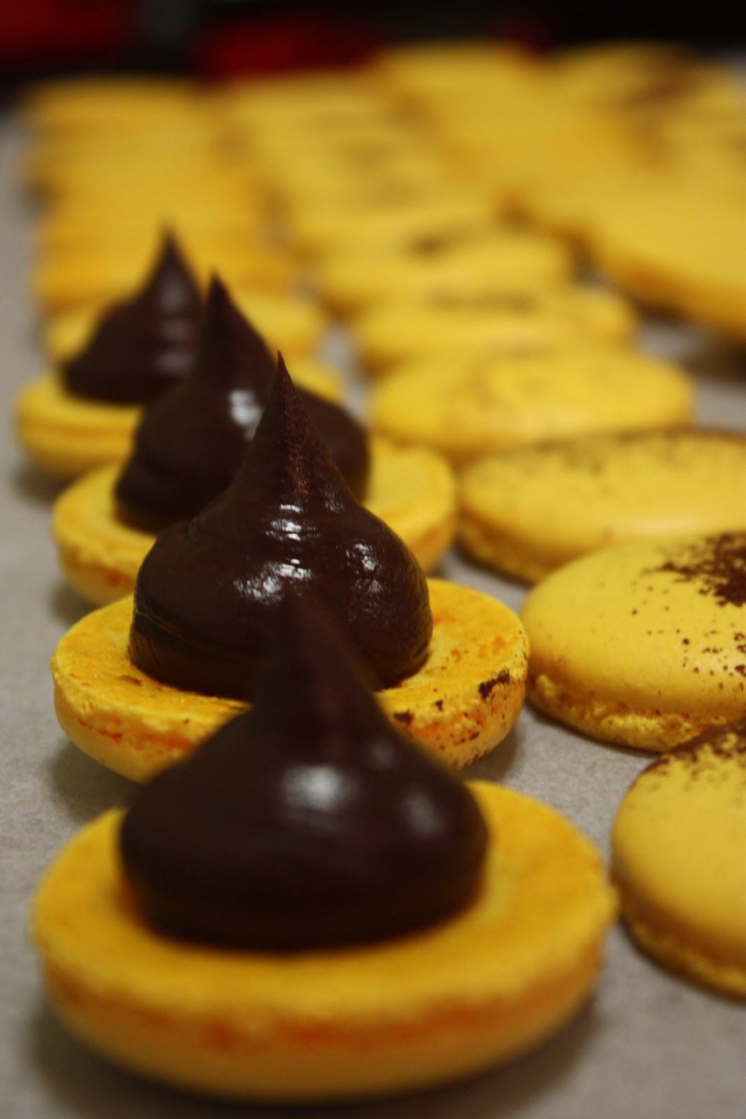 LADYMACARON20TEN: Passionfruit Macaron Shells