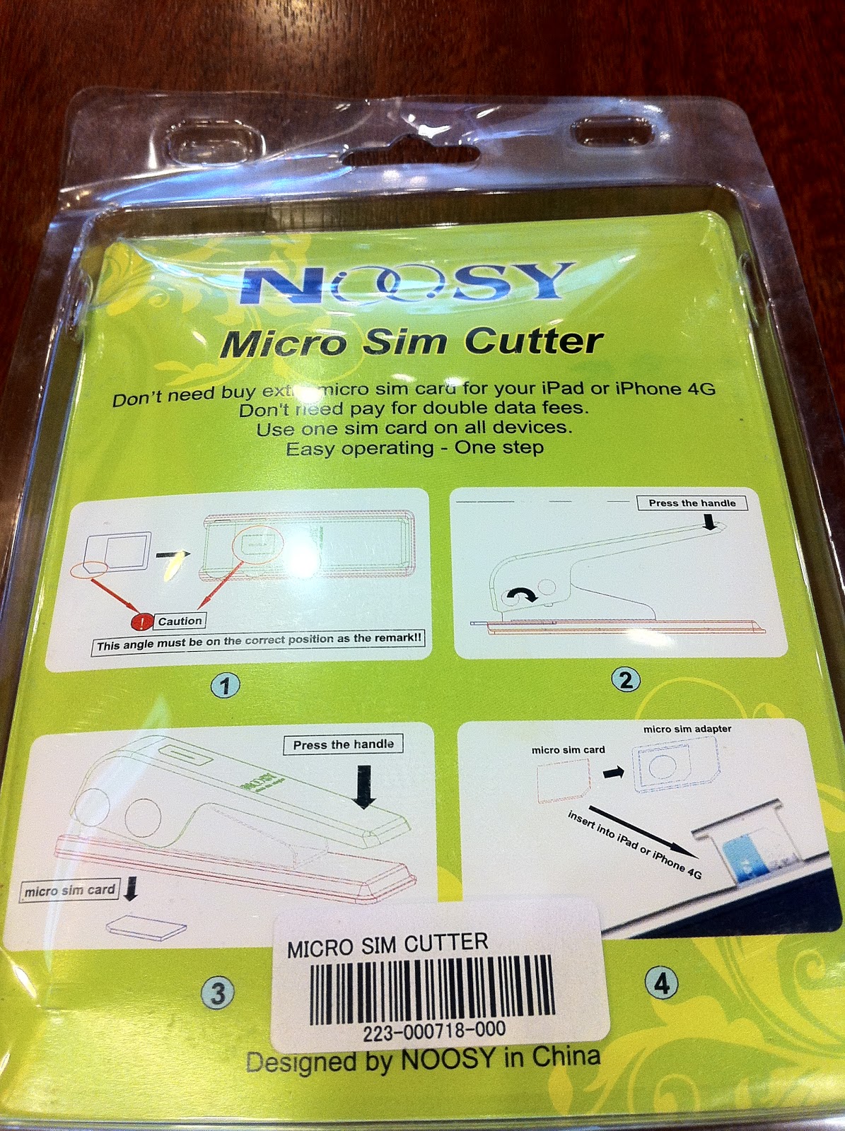 テクニカルにつれ"ず"れる: SIMカッターの使い方（b-mobile U300をSIMカット）