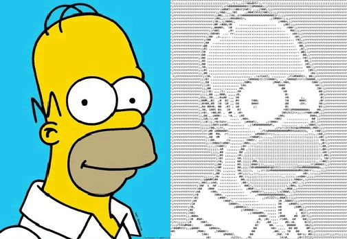 Estudio-Informática: El arte con código ASCII