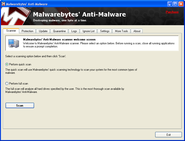 Prime Software: Malwarebytes Anti-Malware 1.46