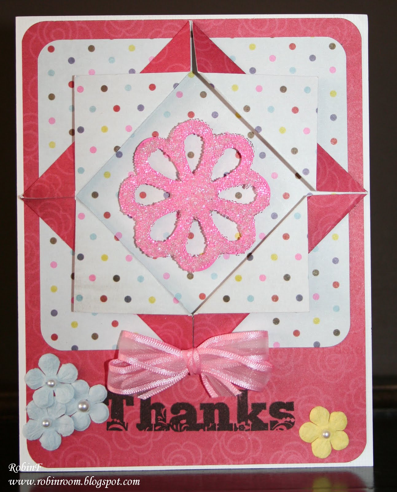 Robin's Room: Folded Paper Frame Challenge