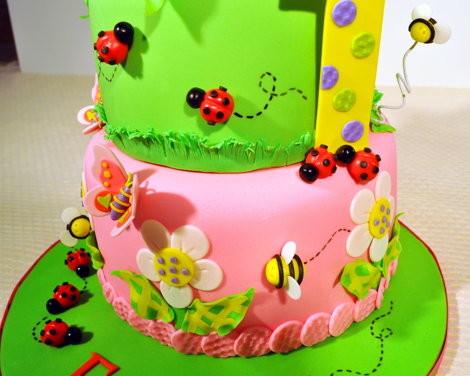 Judy's Cakes: Ladybug Ladybug... Fly Away Home!