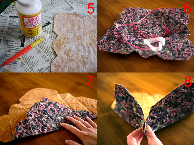 michele made me: Tutorial: Reversible Fabric Gift Box