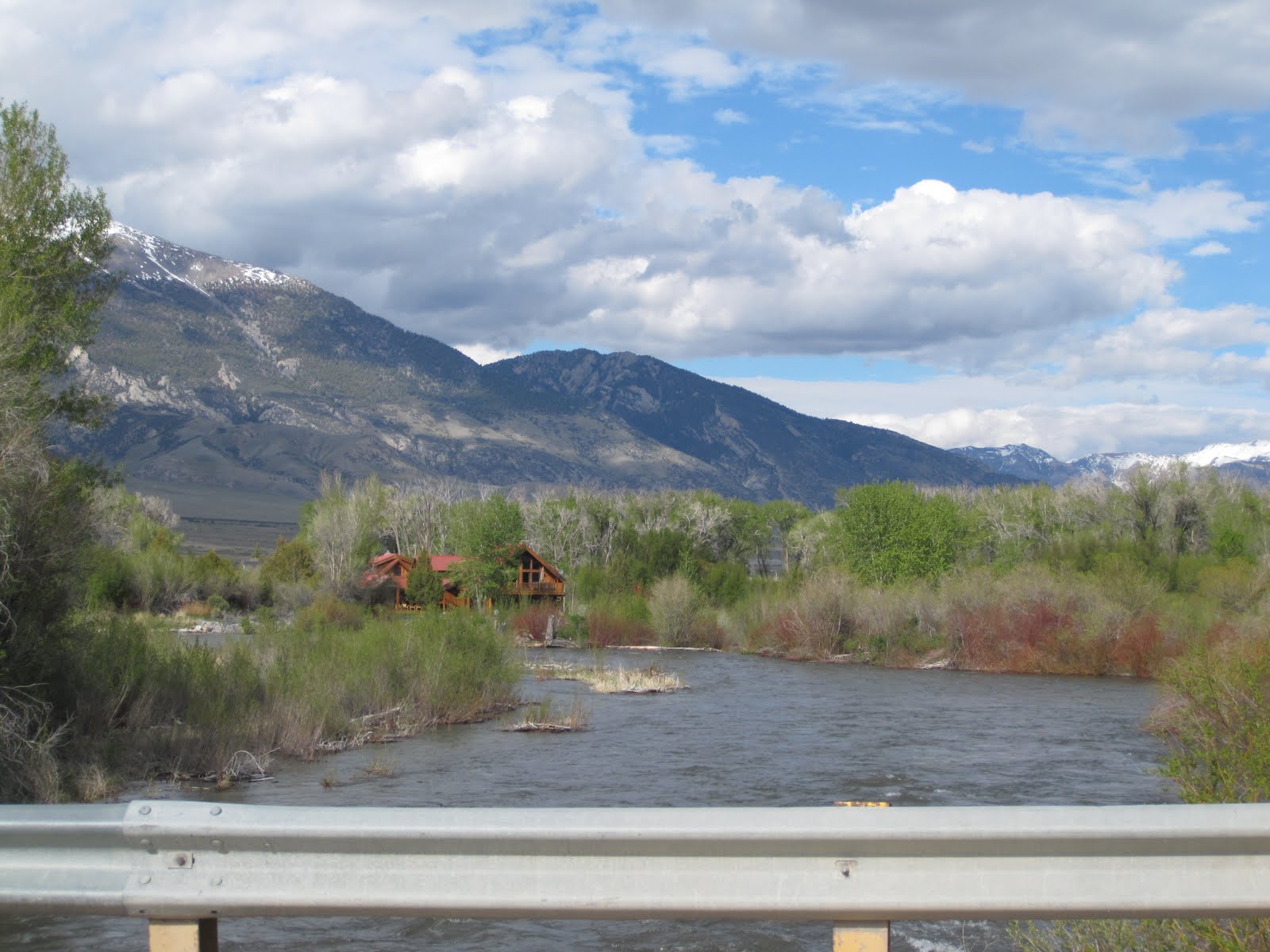 Mackay, Idaho 83251: Big Lost River Running HIGH and FAST June 5 2010