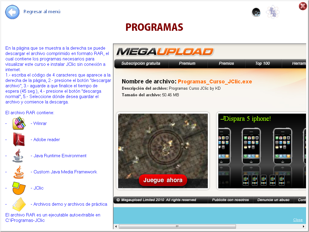 Curso JCLIC para la creación de aplicaciones didácticas multimedia ...