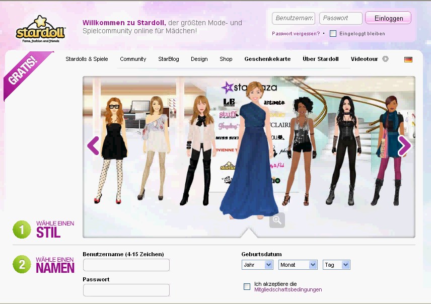Stardoll: August 2010