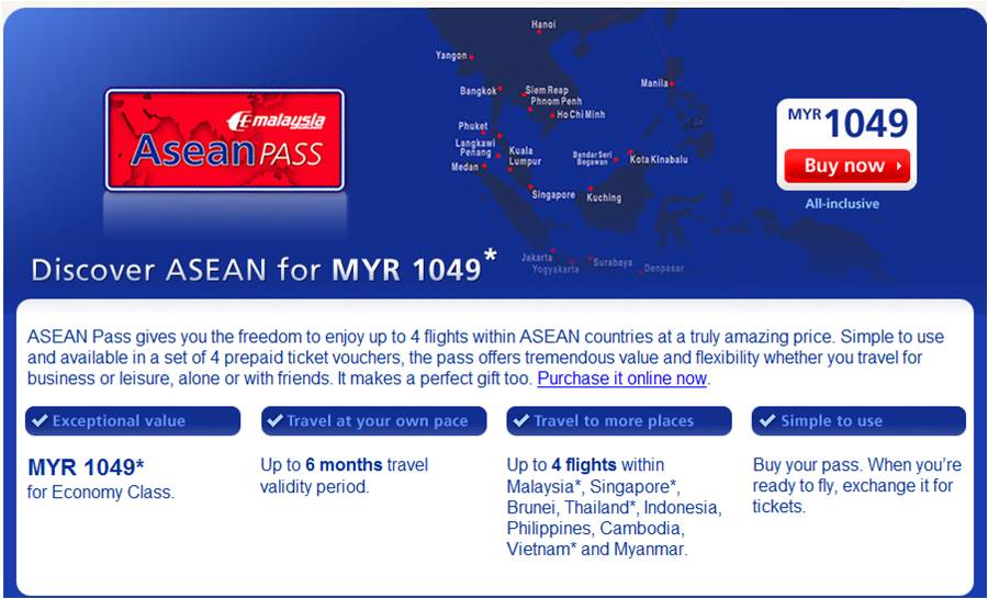 Malaysia Airlines, Air Asia & Firefly: MAS ASEAN PASS ONLINE TERMS ...