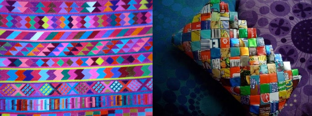 collision culture: Candy Wrapper Weaving: Cleantech No More