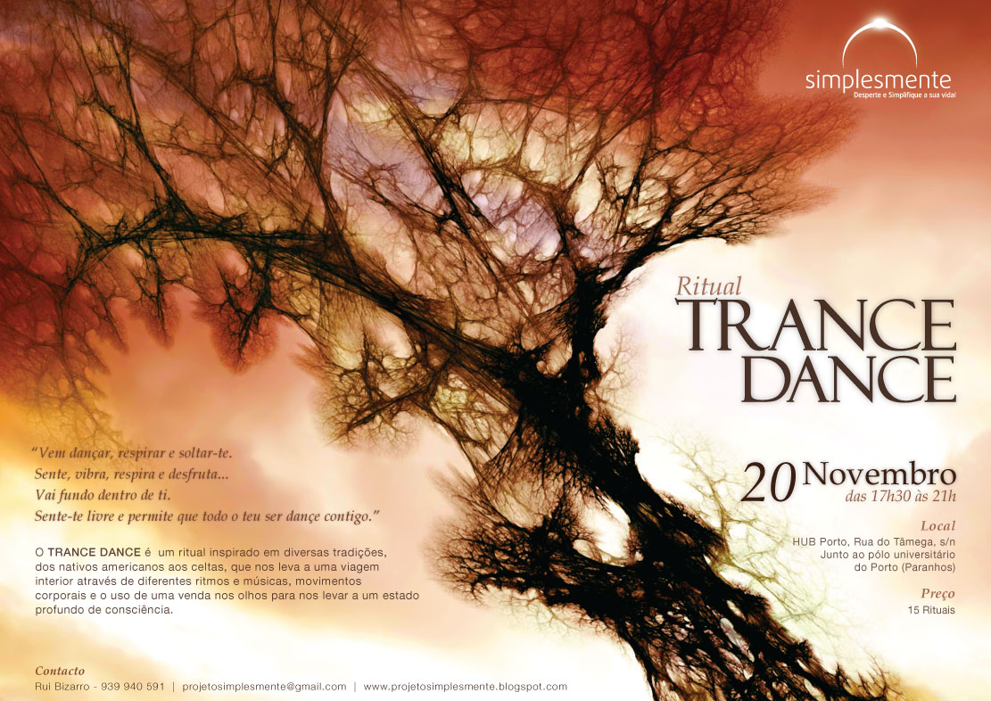 Projeto SimplesMente: Ritual Trance Dance with Full Moon 20 Nov - Porto