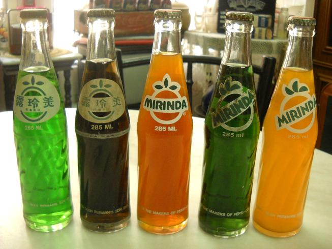 Putri Antiques: BOTOL SODA TEMPATAN- MIRINDA