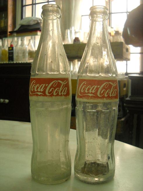 Putri Antiques: BOTOL COCA-COLA TEMPATAN-RED LABEL NO RIBBON 285ML.