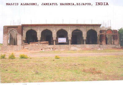 Masjid Al-Hashmi under construction,Jamia Hashmia