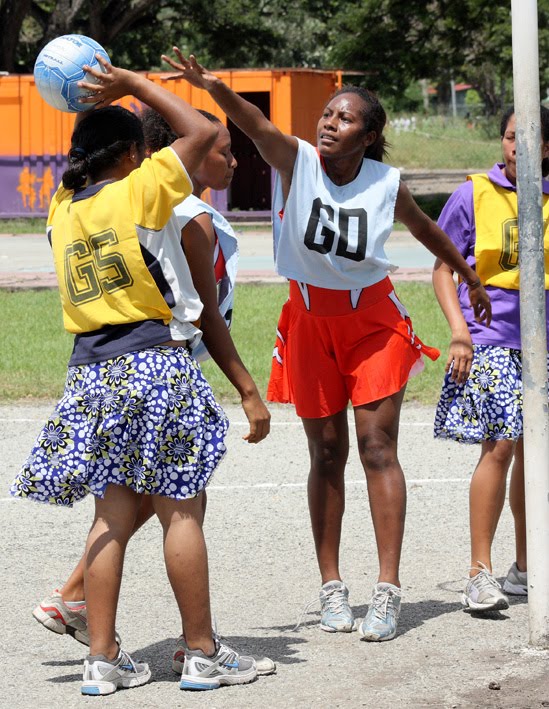 Near the Hoop - Papua New Guinea Netball News: Successful Trials for POMNA