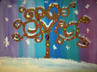 Artolazzi: Klimt Winter Trees