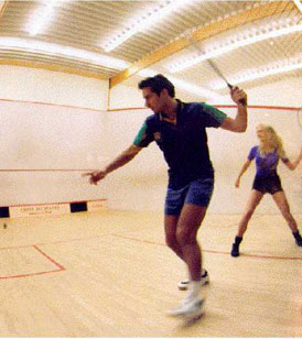 ETHIOPIA: Duvar tenisi...