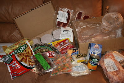 My New 30: Angel Food Ministries - April Boxes