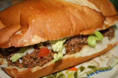 Deep South Dish: Yummy Loose Meat Hamburger Sandwich