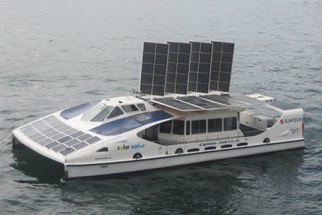 Green Earth: Sail with the sun (not just the wind)