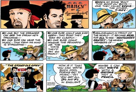 Countrify: The 'Nancy' Comic Strip Featuring Montgomery Gentry