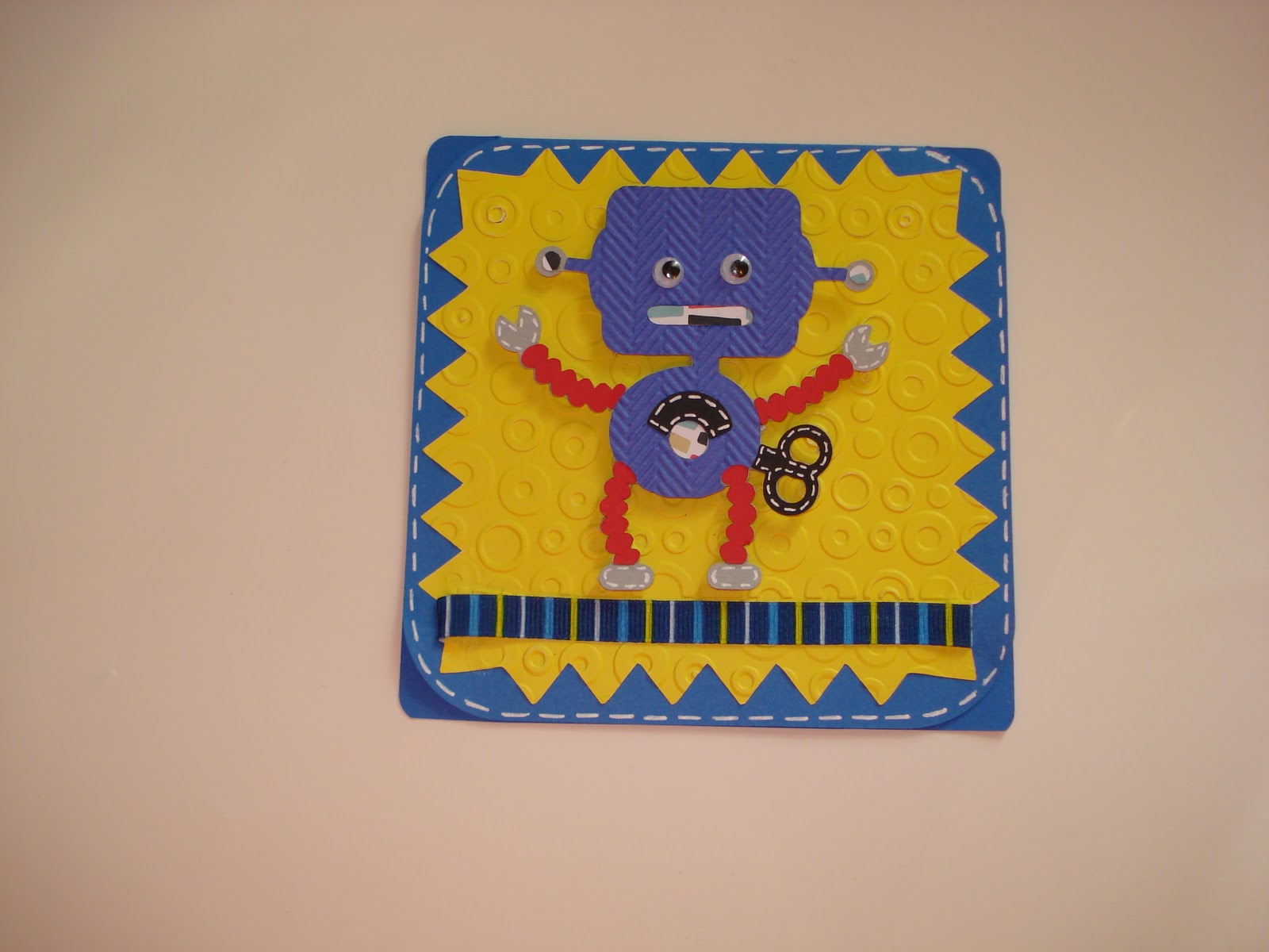 Hilda's Crafty Lounge: ROBOT CARD