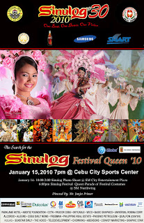 Official Sinulog Poster 2010 | Cebu Sinulog 2010