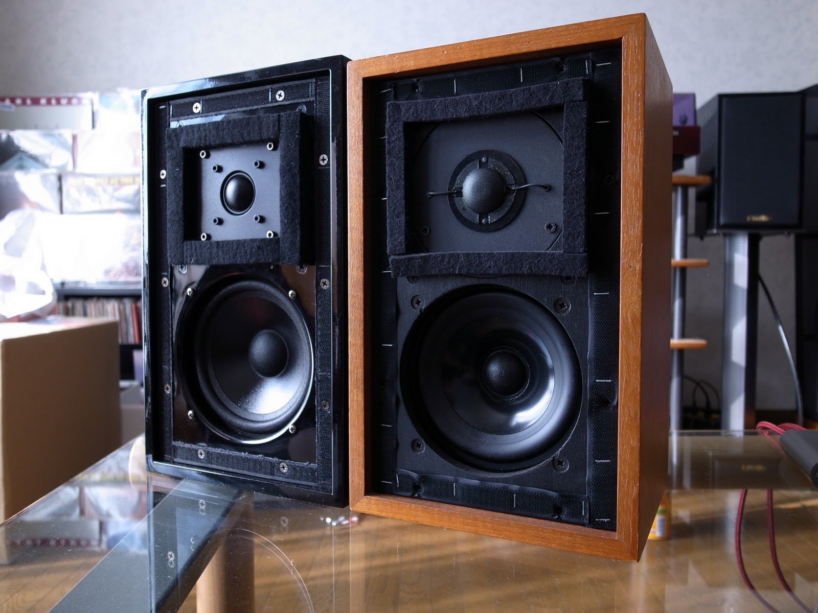 B級！趣味の小部屋: Kit LS3 と Rogers LS3/5a