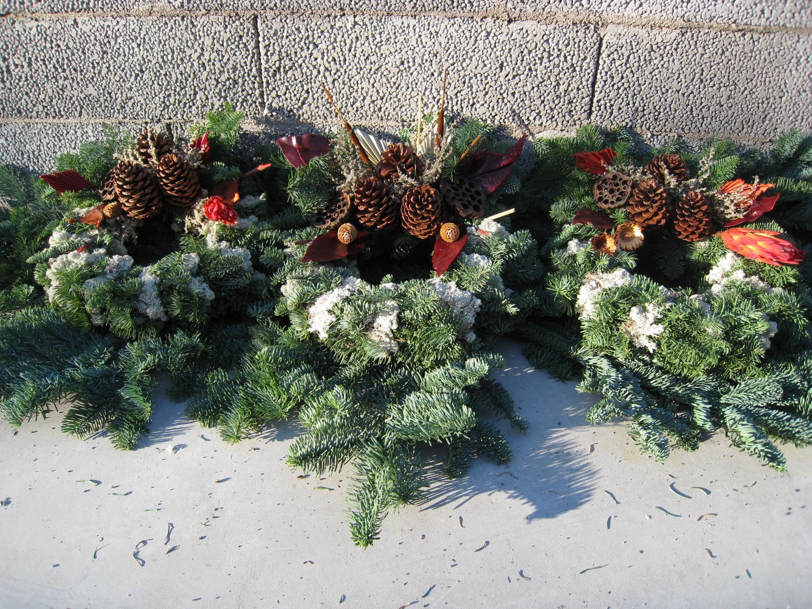 Ingelas tradgard: Inför gravsmyckning