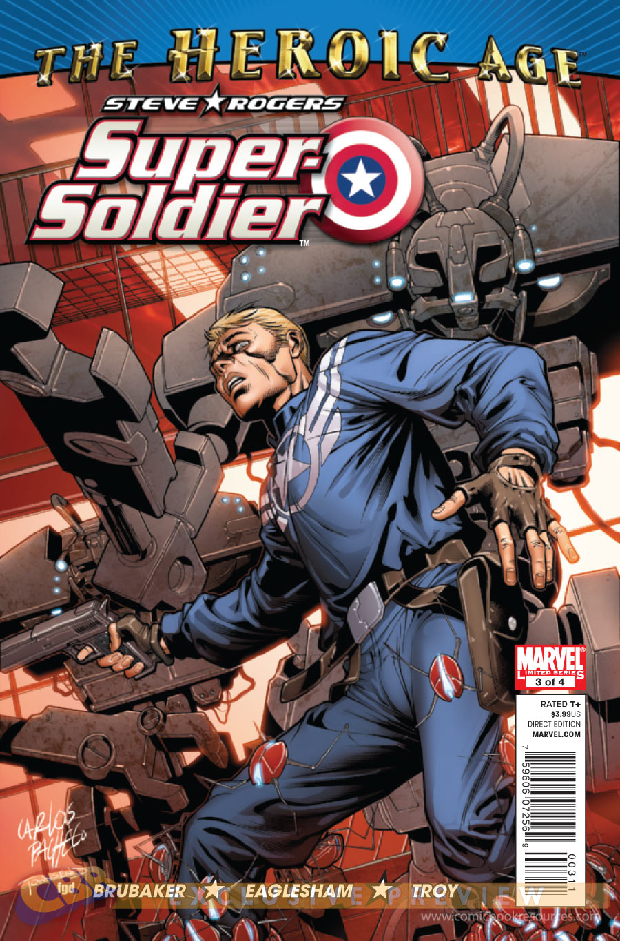 GraphiContent: CBR Review: Steve Rogers: Super-Soldier #3