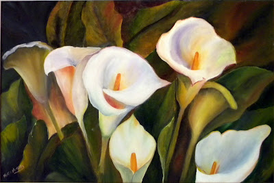 Calas al óleo - Imagui