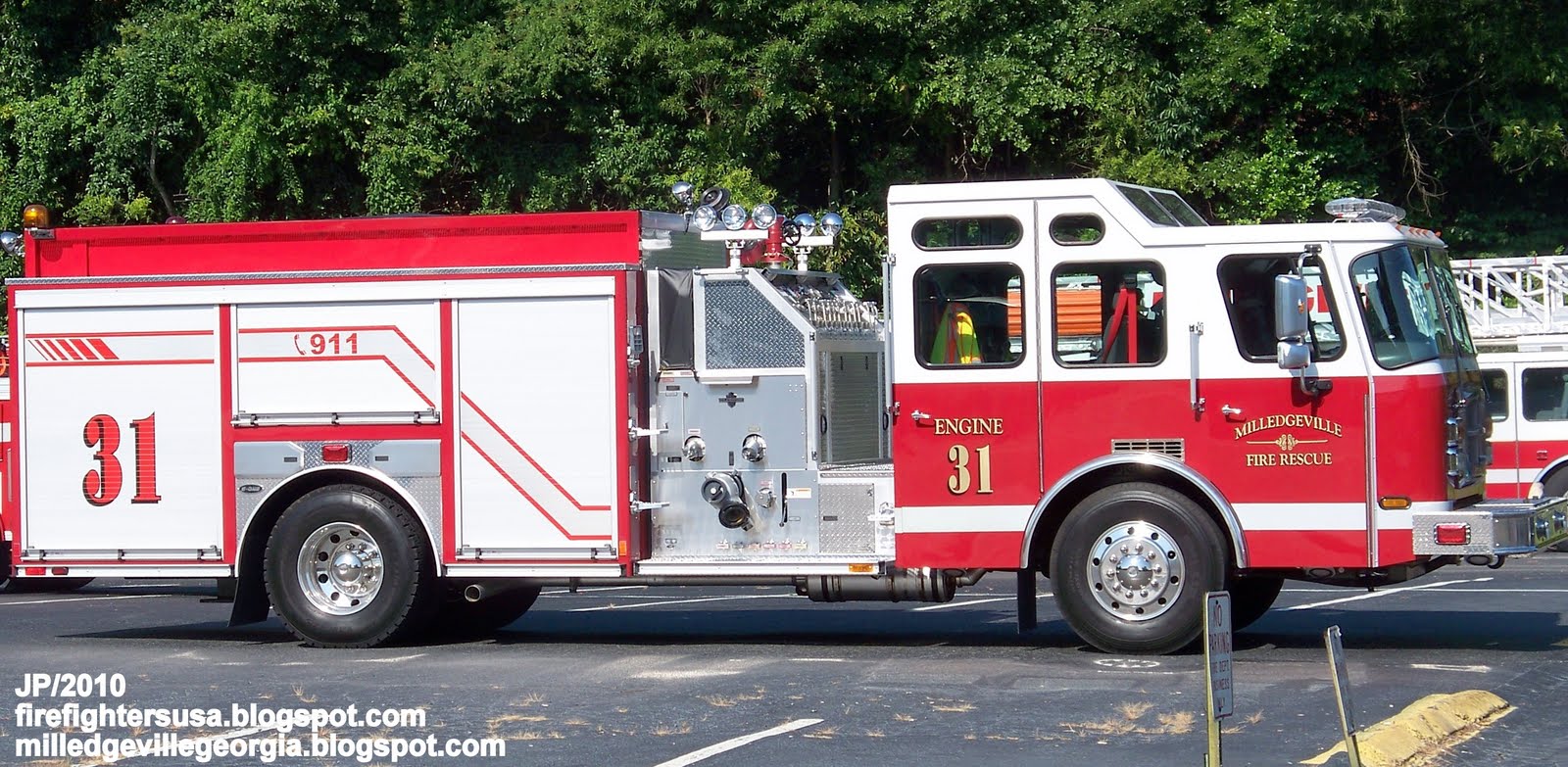 Fire Dept. Trucks GA. FL. AL. Rescue Station Firemen Volunteer ...