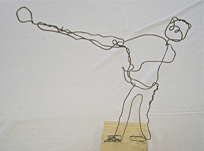 Use Your Coloured Pencils: Wire Athletes