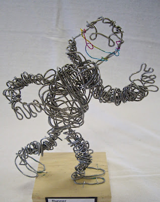 Use Your Coloured Pencils: Wire Athletes