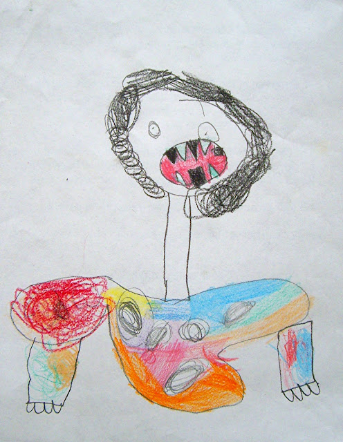 That Just Made Today Worthwhile: Scary Drawings