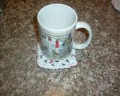 Passionate About Crafting : FREE Crochet Plarn Granny Square Coaster ...