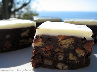 Dreamy Desserts: Chocolate Coma: Quintuple Chocolate Brownies