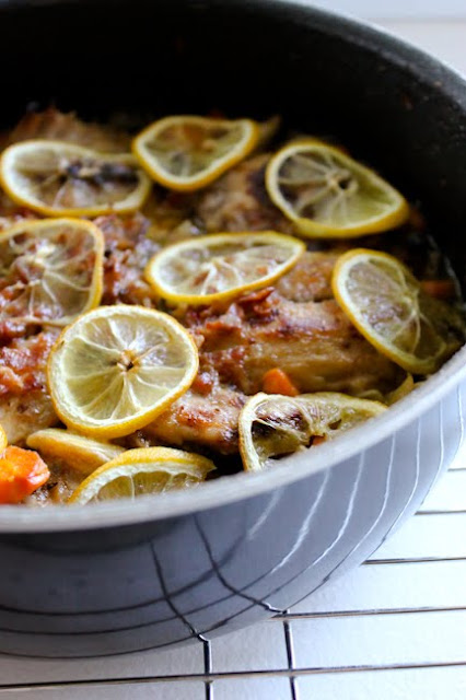 fleur de sel: lemon rabbit ragout