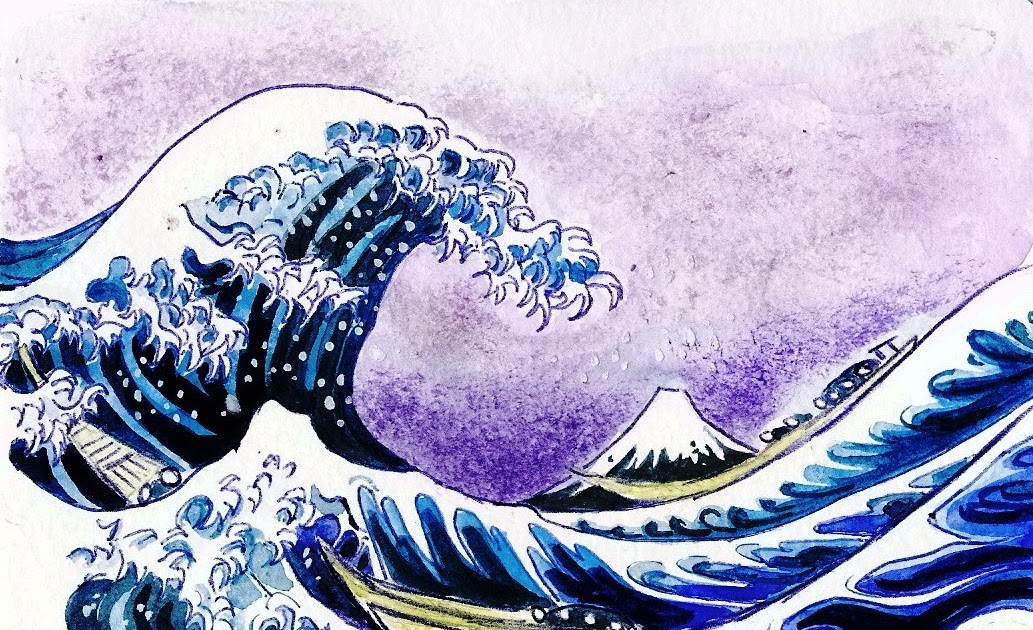 japochine: Mt Fuji View 18 Waves, Waves, Waves