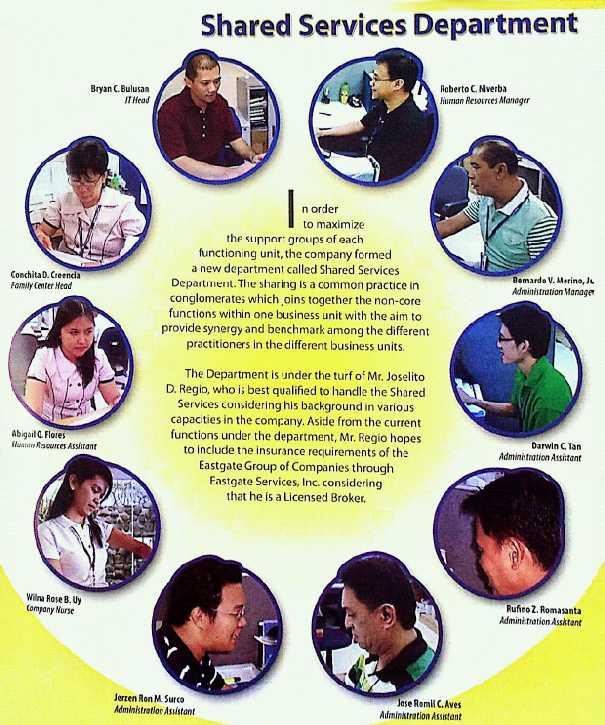 Island Overseas Transport Corporation Blog: SHARED SERVICES DEPARTMENT