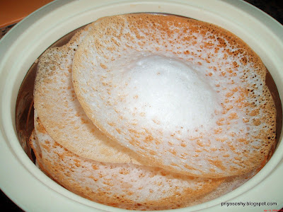 These are a few of my favourite things....: Palappam