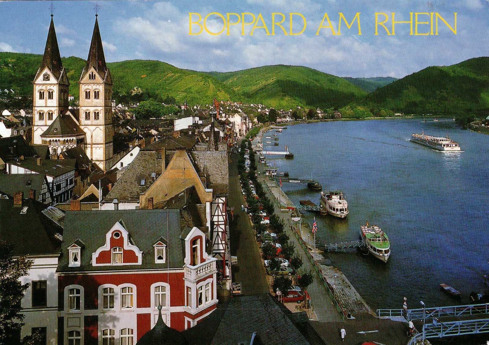 Boppard, Germany. This is our favorite place to vacation in Germany ...