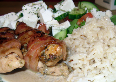 I mitt lilla kök: Kyckling med bacon och balsamsås