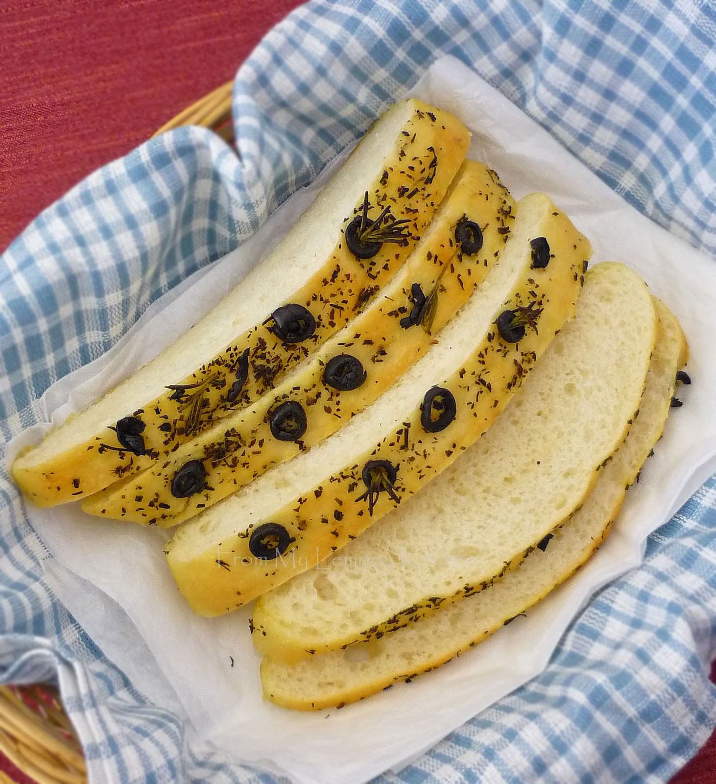 Foccacia with Blood Orange Infused Olive Oil - Lisa's Lemony Kitchen