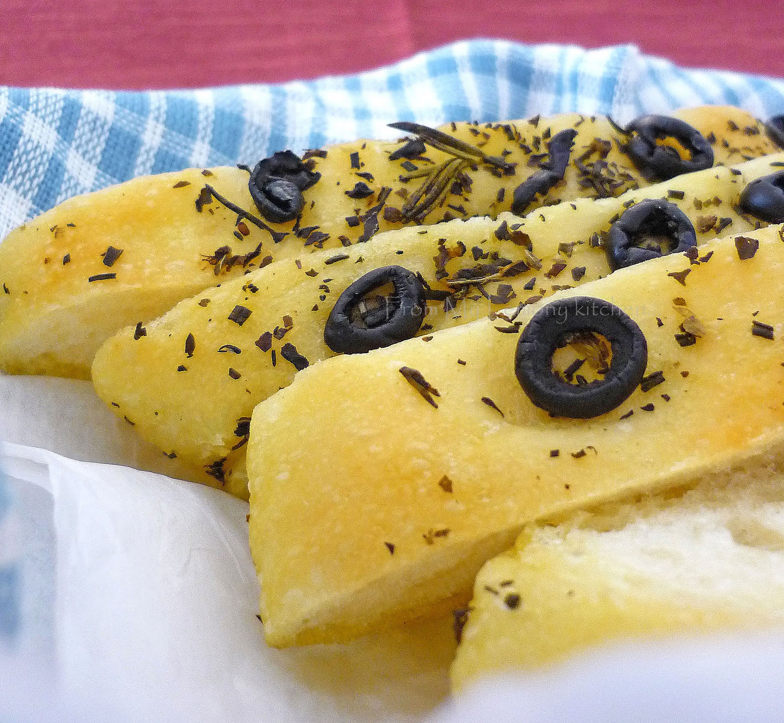 Foccacia with Blood Orange Infused Olive Oil - Lisa's Lemony Kitchen