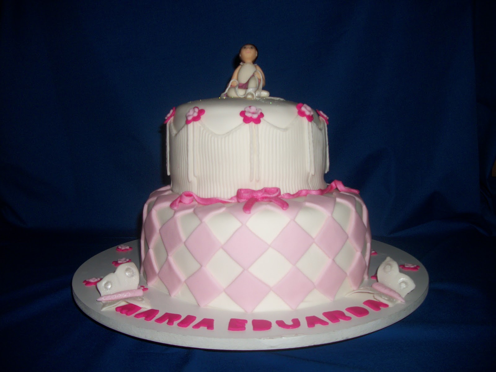 Bolos Artísticos: Bolo Temático - Bailarina